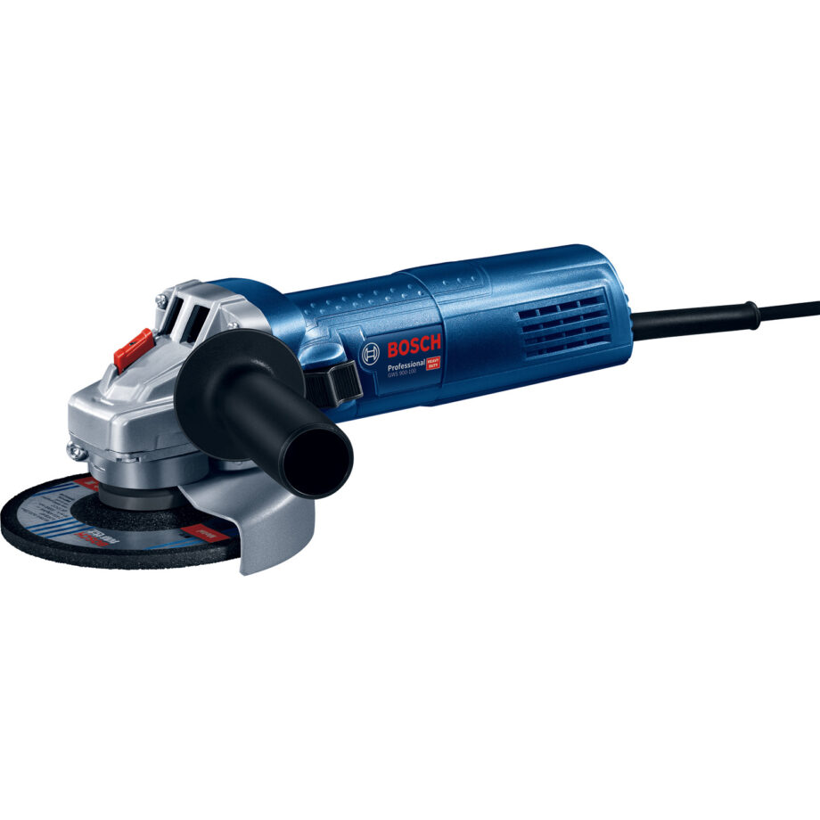 Bosch GWS 900-100 Heavy Duty Angle Grinder (900 W, 100mm, M10) (Blue ...